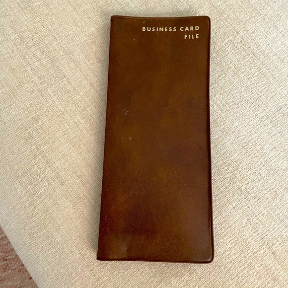 Storage & Organization | Business Card File | Poshmark